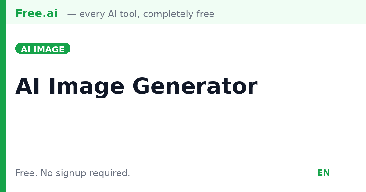 Free AI Image Generator - Create Images from Text | Free.ai